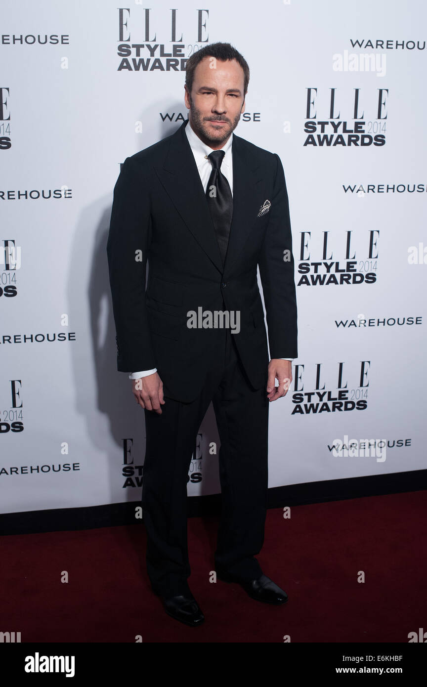 ELLE Style Awards held at One Embankment - Arrivals Featuring: Tom Ford ...