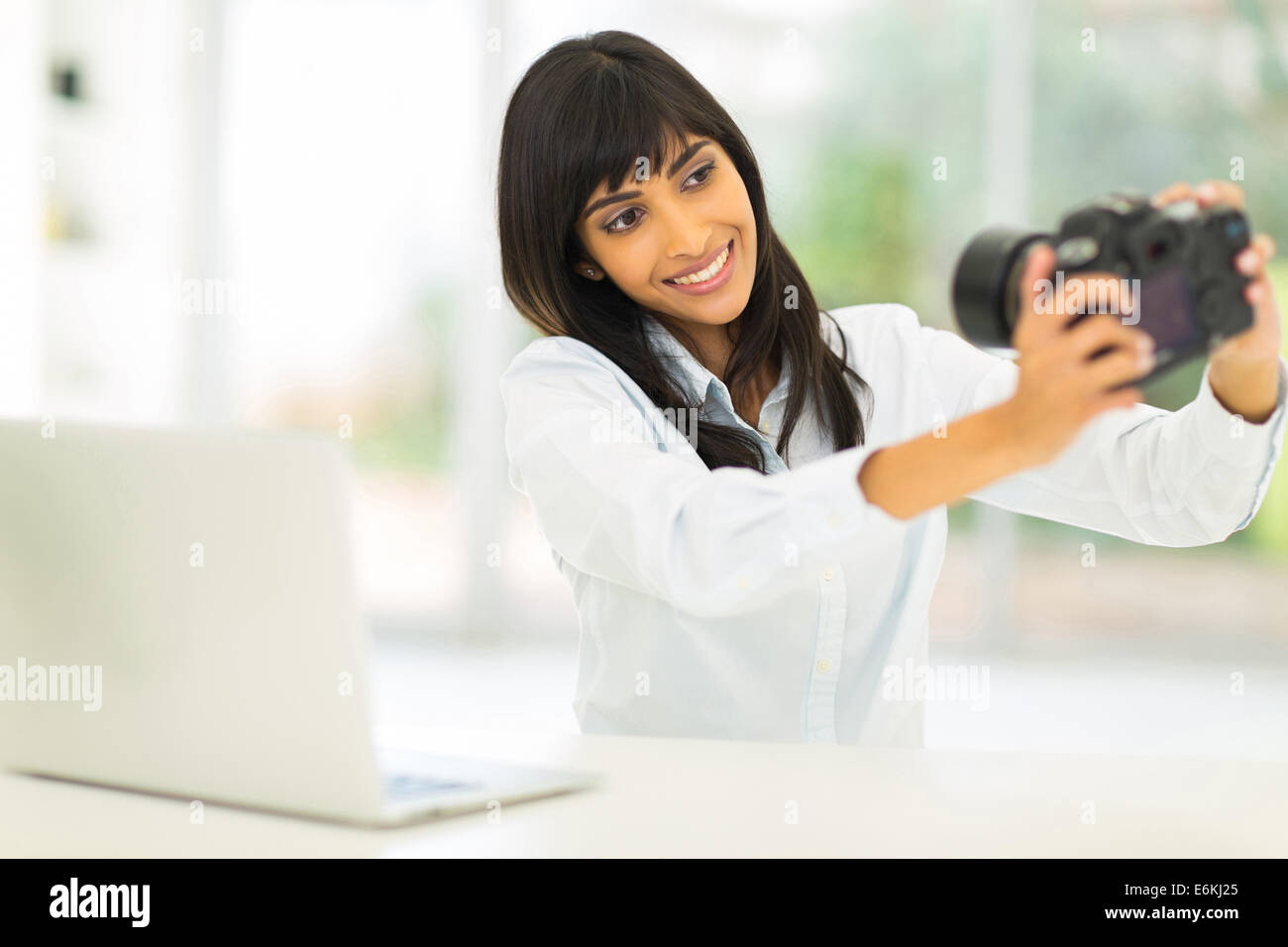 Girl Selfie Indian High Resolution Stock Photography and Images - Alamy