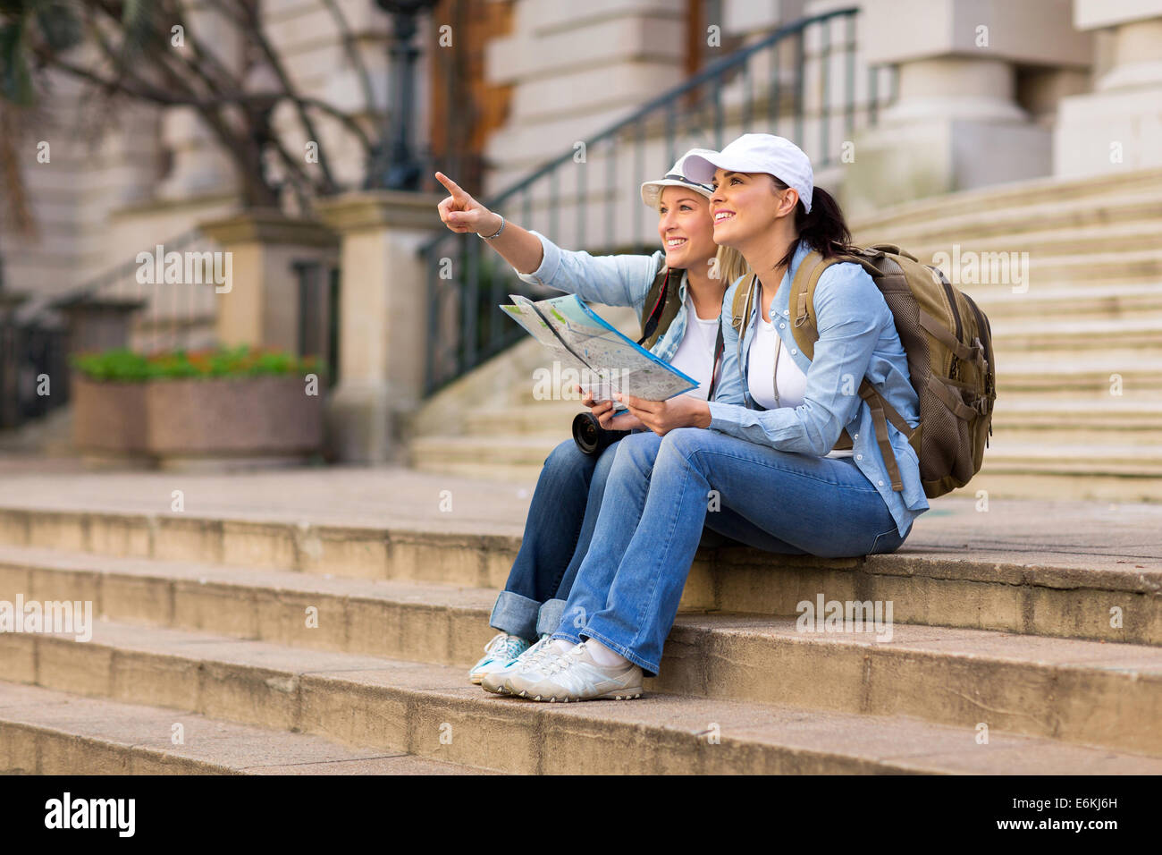 Destination smile sightseeing hi-res stock photography and images - Alamy