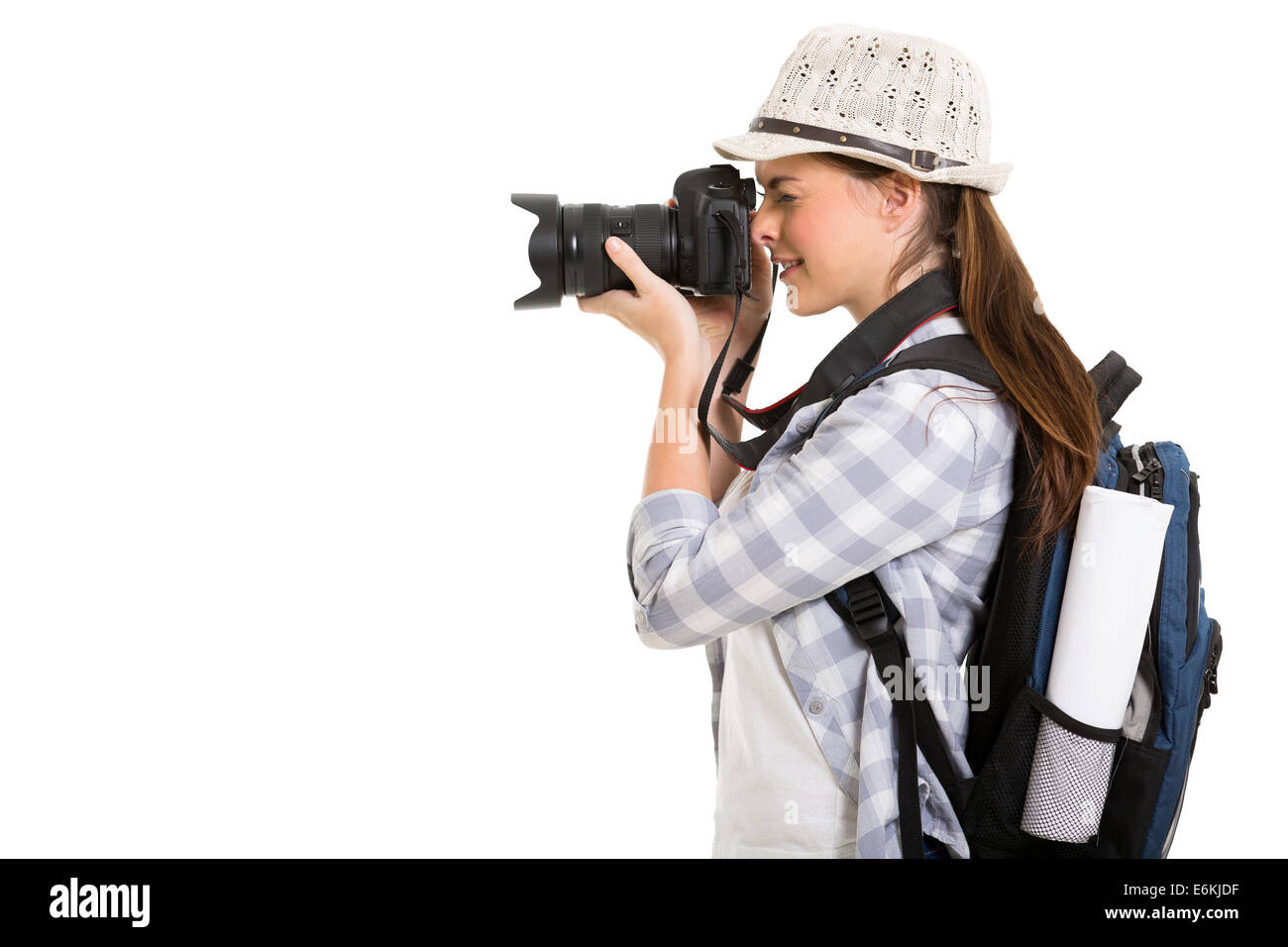 Adult using camera Cut Out Stock Images & Pictures - Alamy