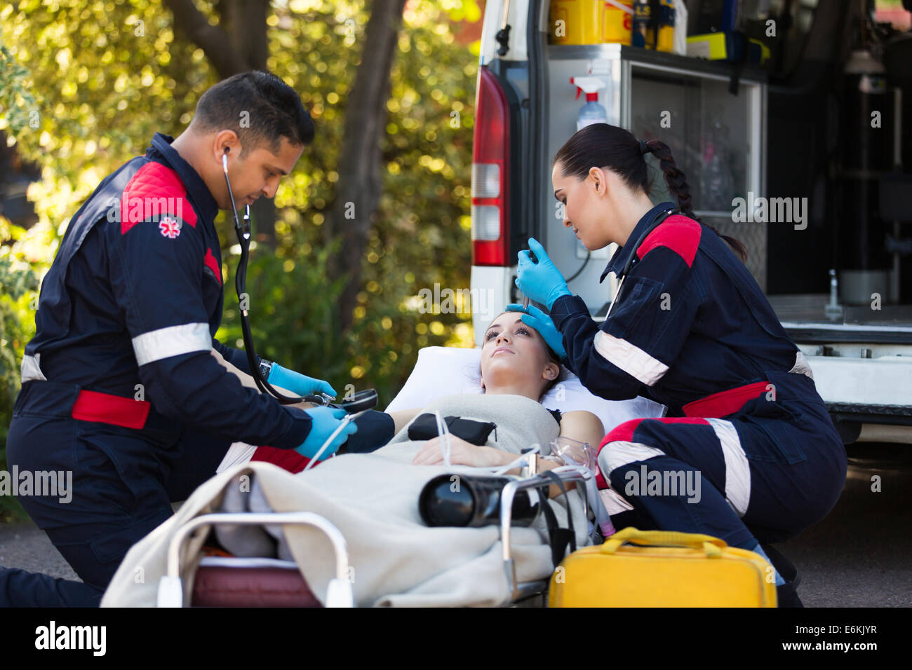 Indian Doctor Hospital Patient Checking High Resolution Stock ...
