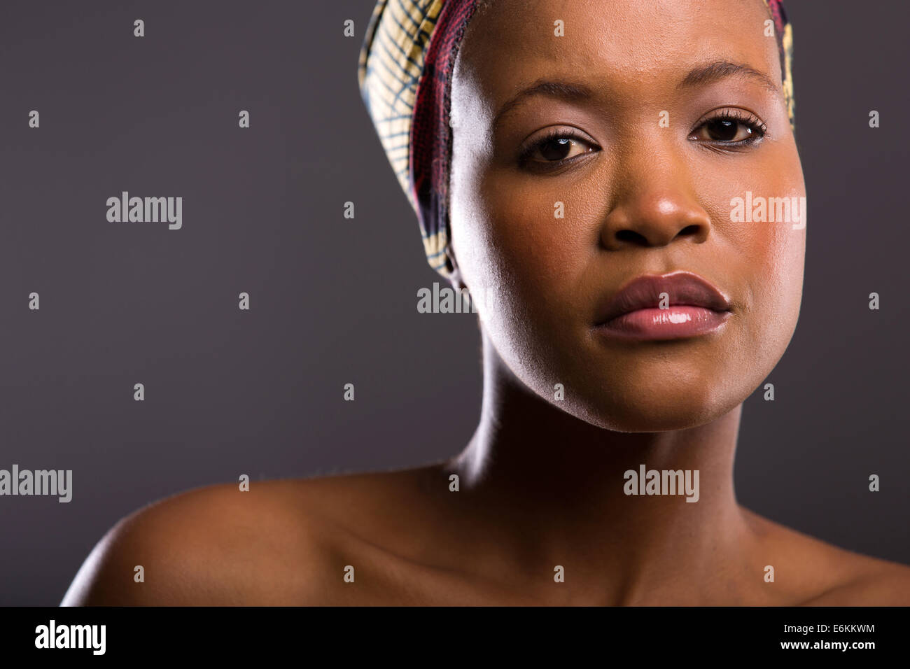 closeup portrait of African female beauty Stock Photo - Alamy