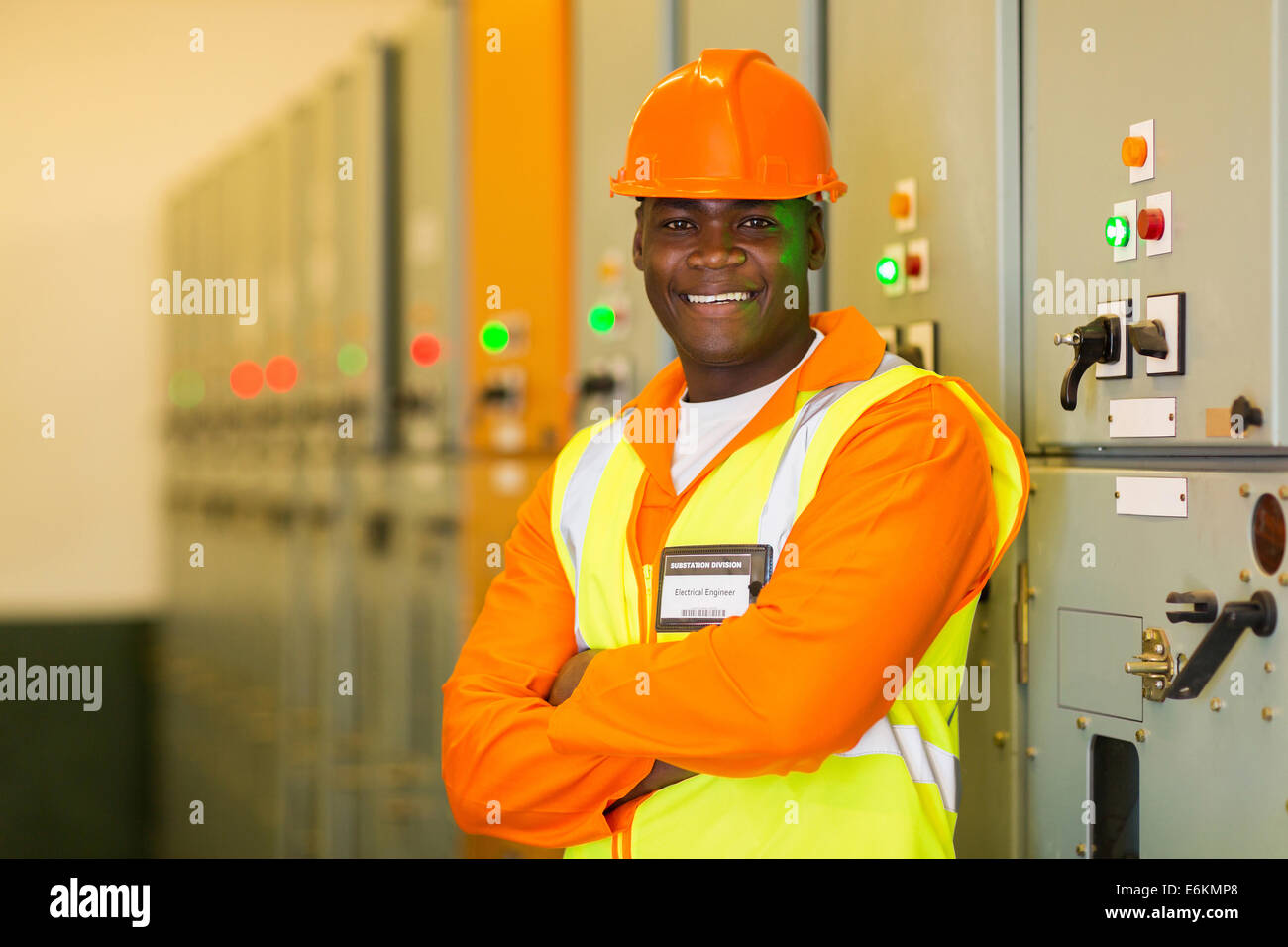 Electrical technician african hi-res stock photography and images - Alamy