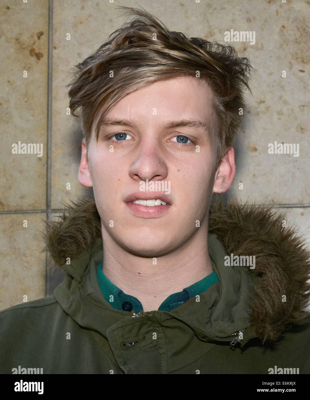 British singer songwriter George Ezra at Today FM... Featuring: George ...