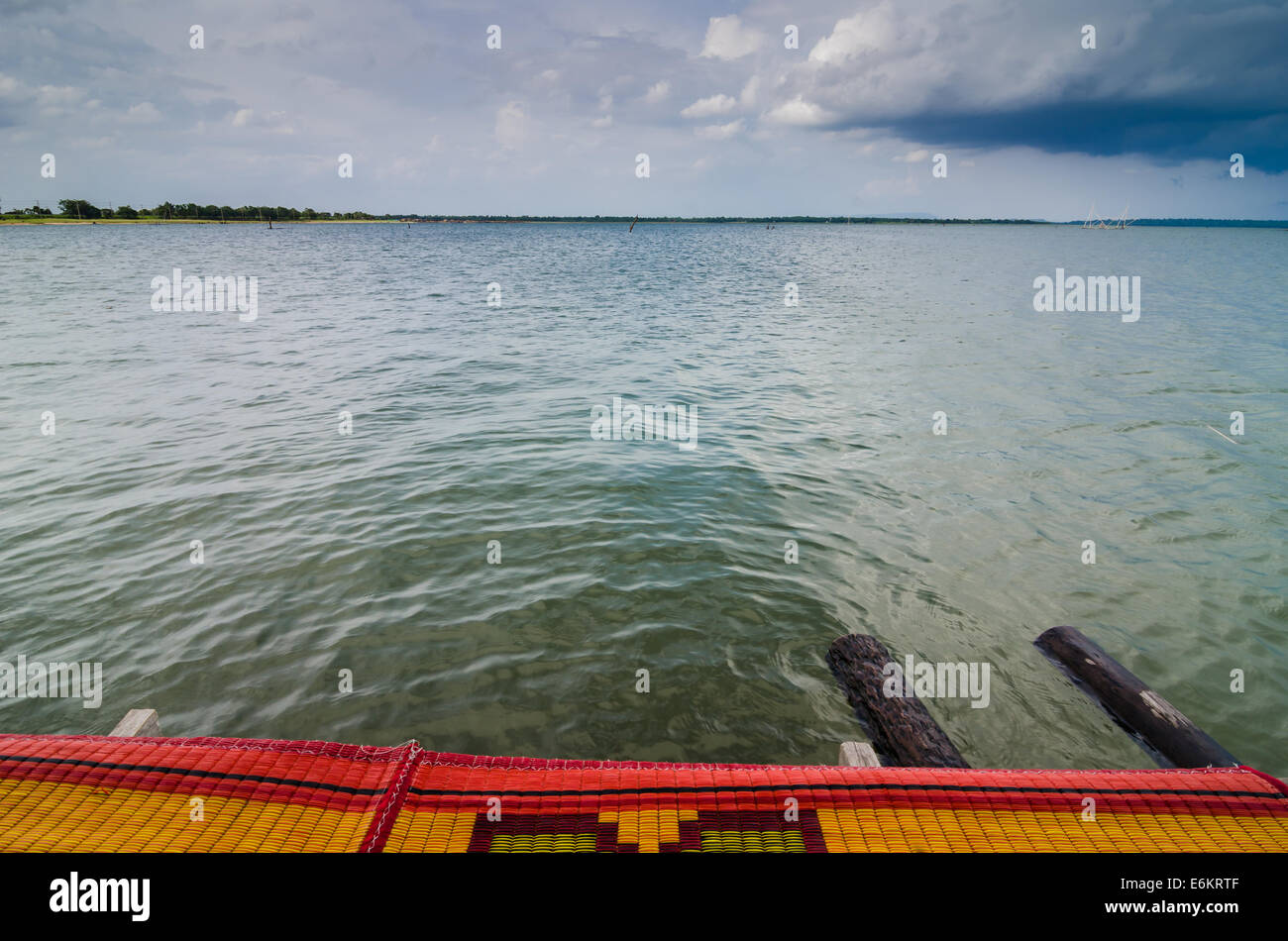 Water and sky in the Reservoir embankment Sirinthorn Ubonratchatani ...