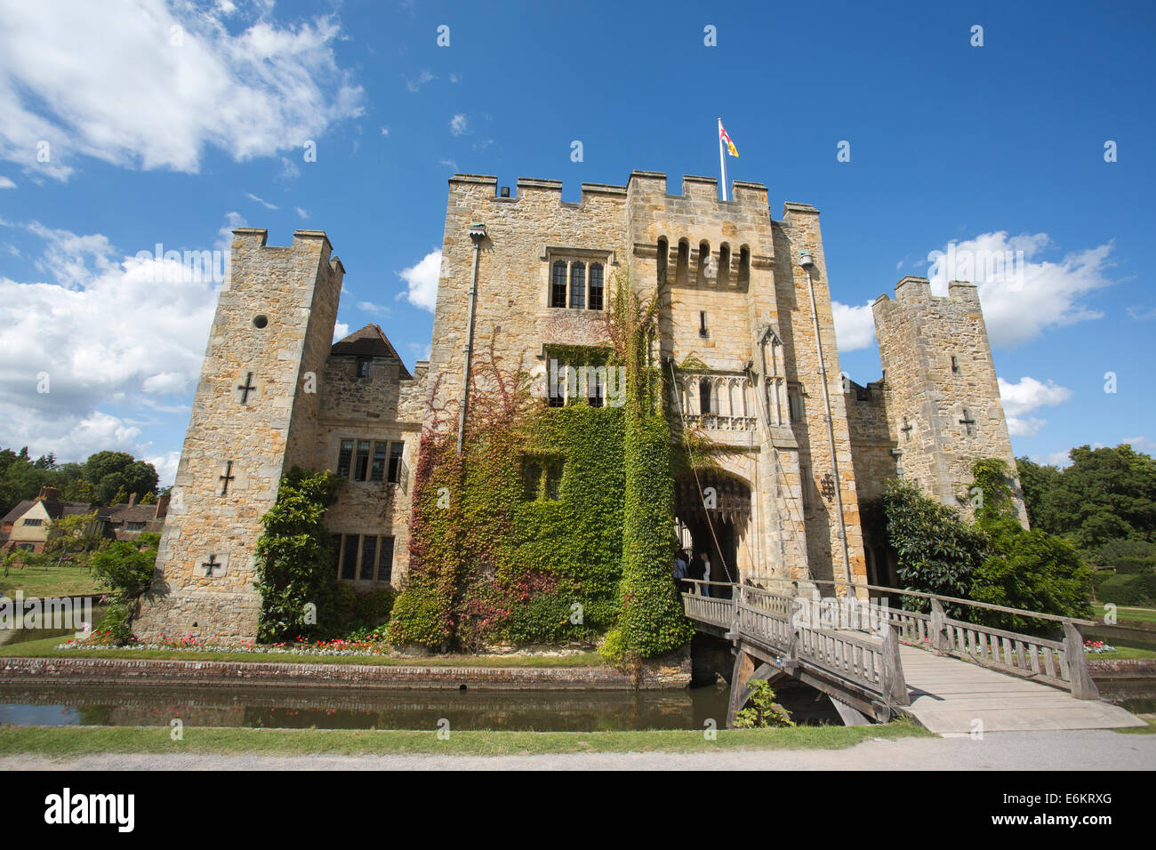 Hever Castle and Gardens, near Edenbridge, Kent, England, UK Stock ...