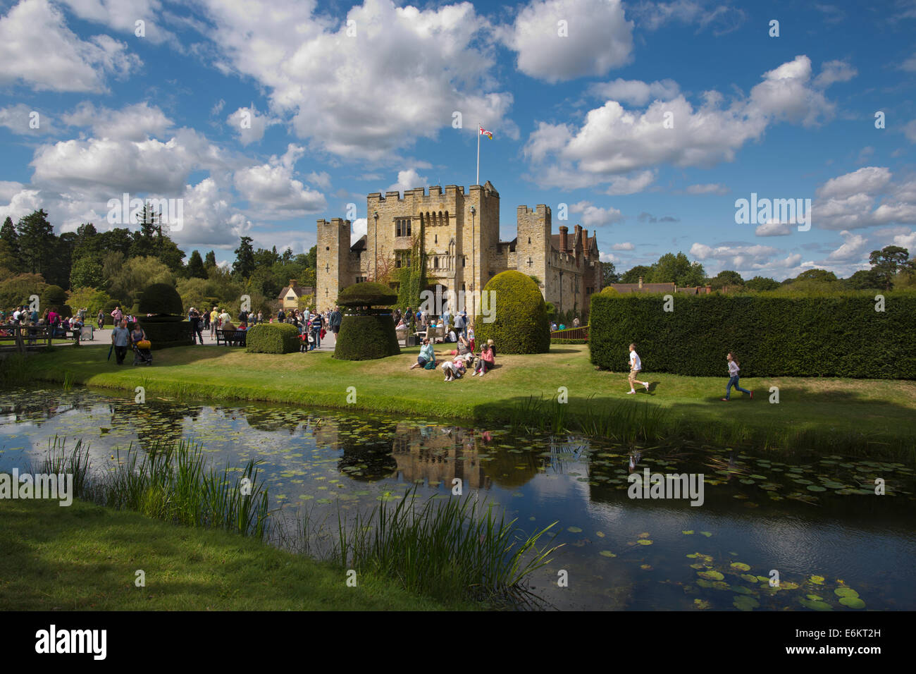 Hever Castle and Gardens, near Edenbridge, Kent, England, UK Stock ...