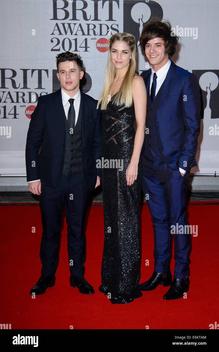 The Brit Awards (Brit's) 2014 held at the O2 - Arrivals Featuring ...