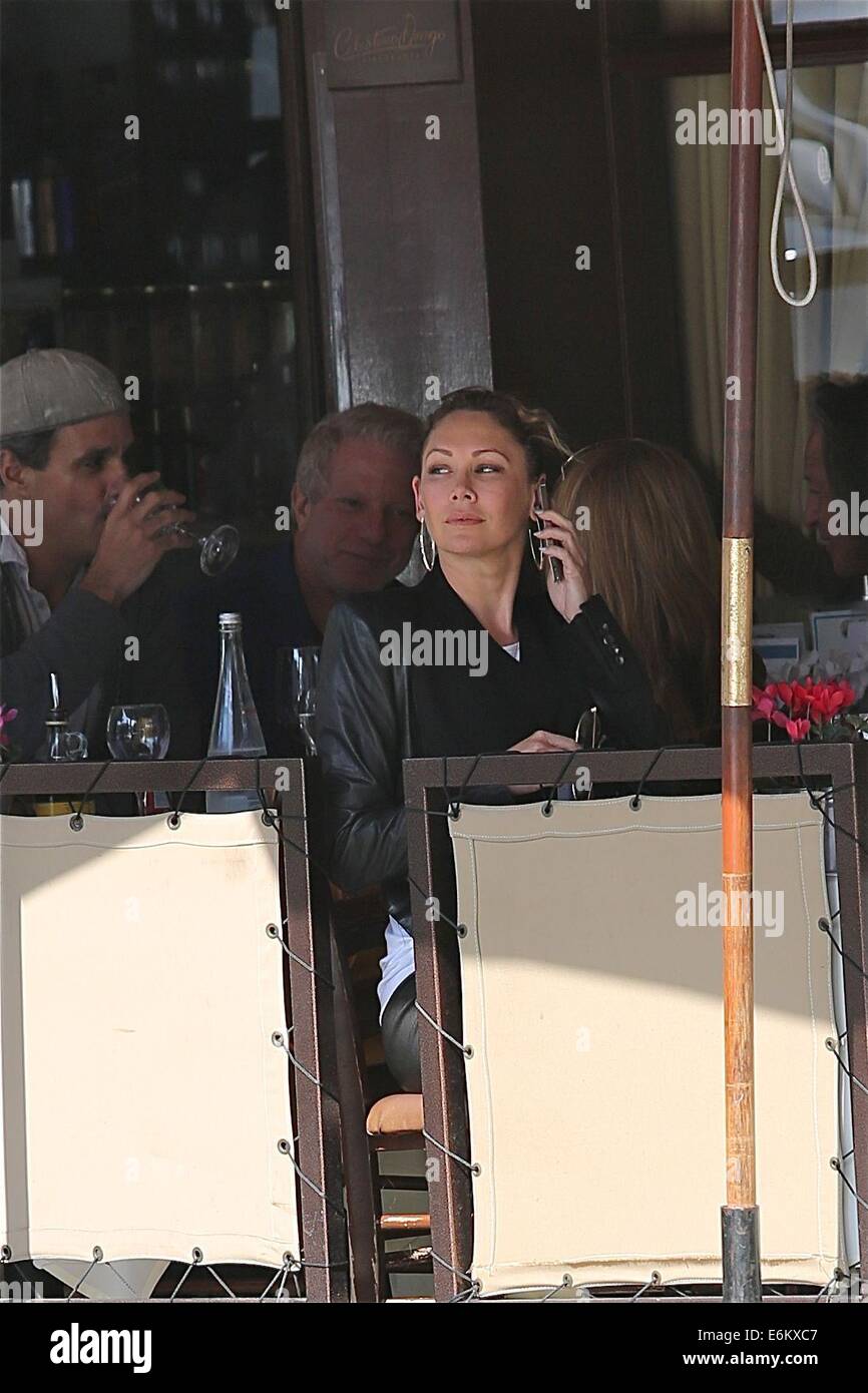 Peta Murgatroyd out to lunch at Il Pastaio restaurant Featuring: Peta ...