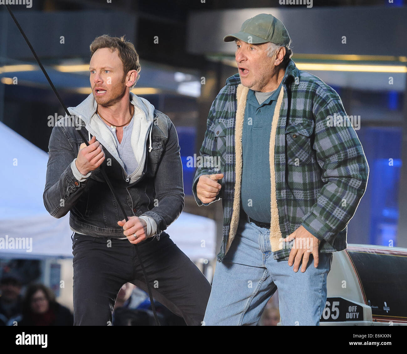 Filimg for 'Sharknado 2: The Next One' takes place in Times Square ...