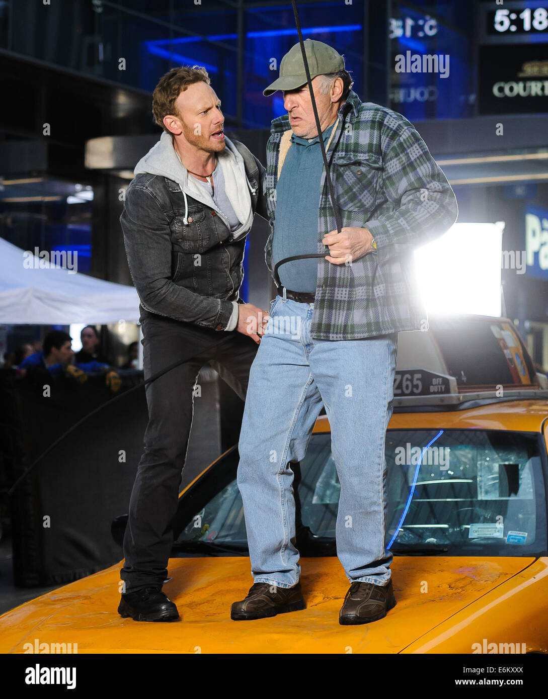 Filimg for 'Sharknado 2: The Next One' takes place in Times Square ...