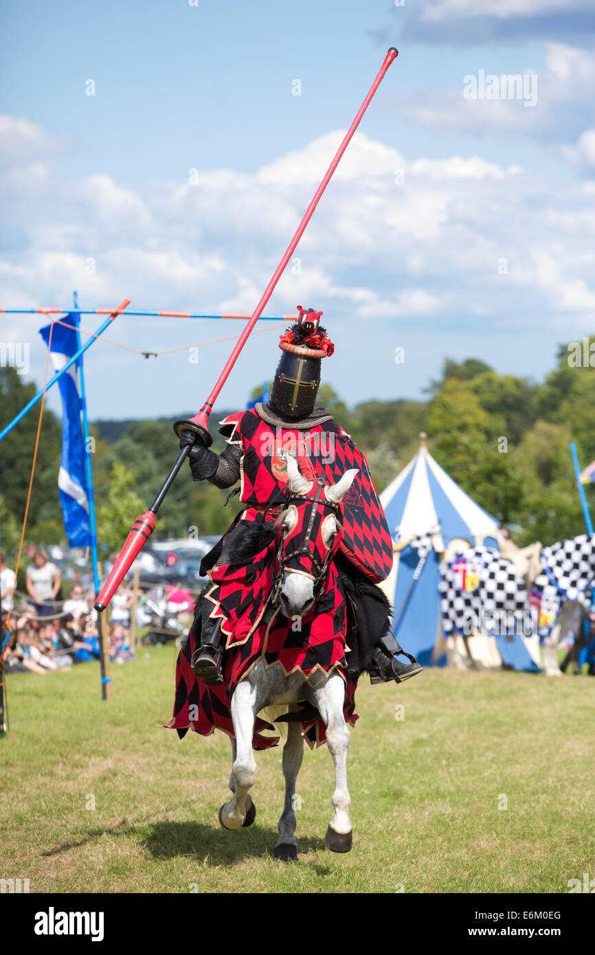Armour medieval jousting castle kent hi-res stock photography and ...