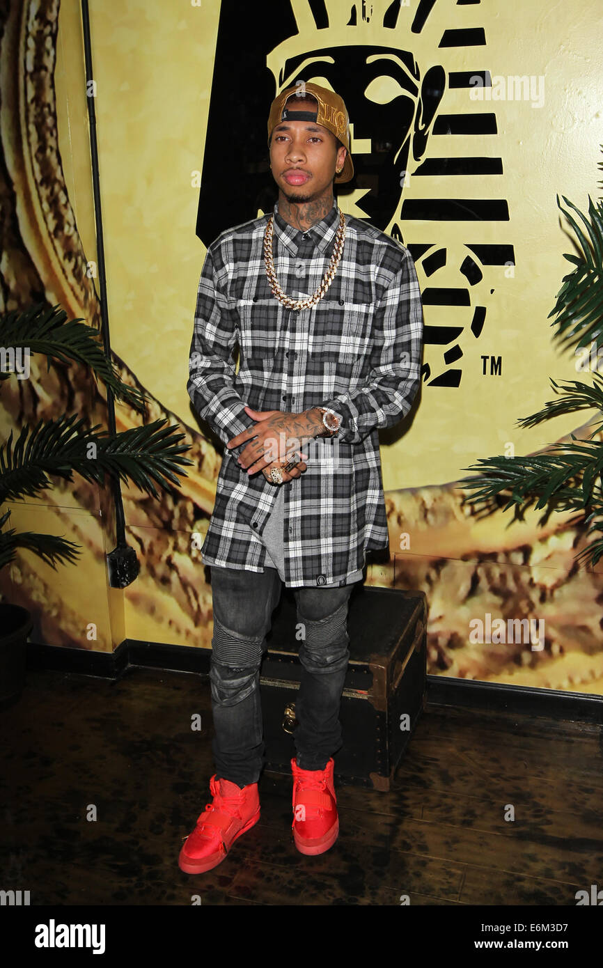 Tyga at the Exclusive Press Preview Of Tyga's Last Kings Flagship Store ...