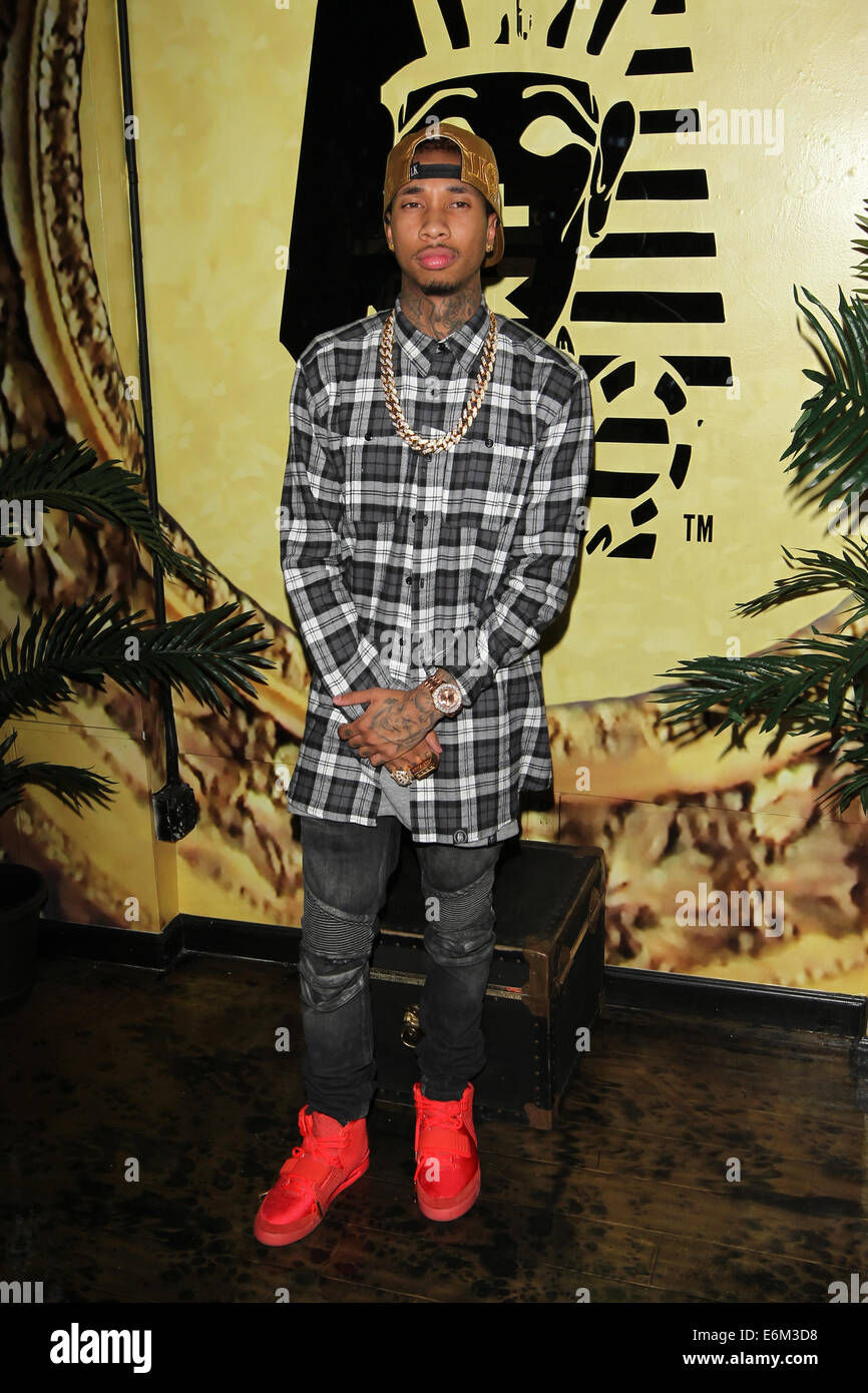 Tyga at the Exclusive Press Preview Of Tyga's Last Kings Flagship Store ...