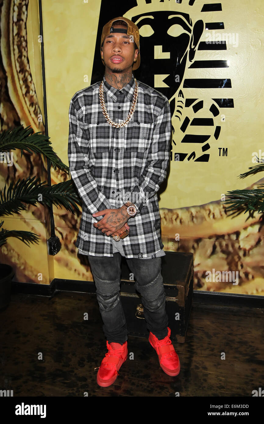Tyga at the Exclusive Press Preview Of Tyga's Last Kings Flagship Store ...