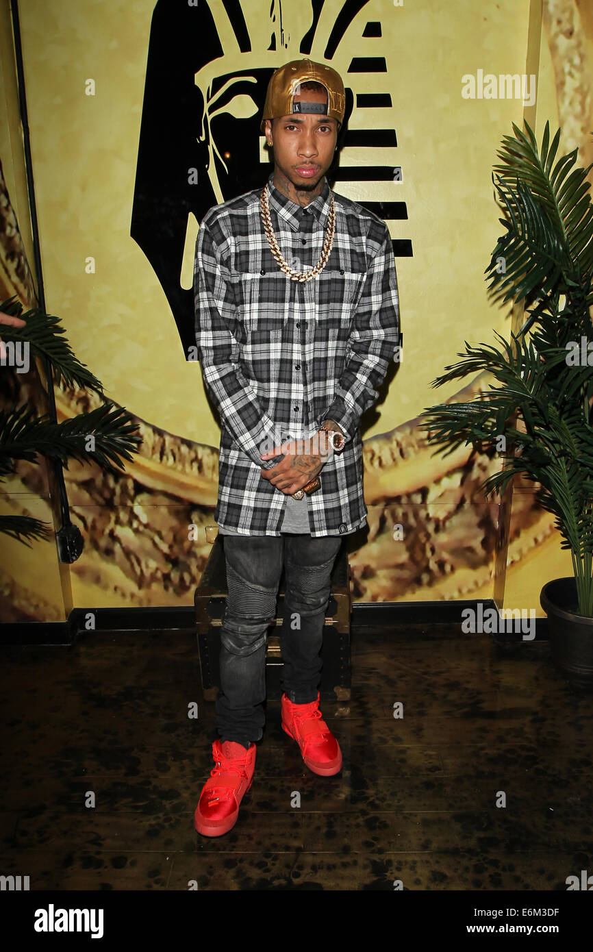 Tyga at the Exclusive Press Preview Of Tyga's Last Kings Flagship Store ...