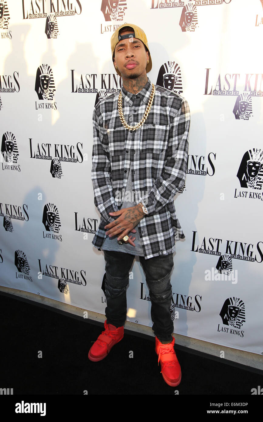 Tyga at the Exclusive Press Preview Of Tyga's Last Kings Flagship Store ...