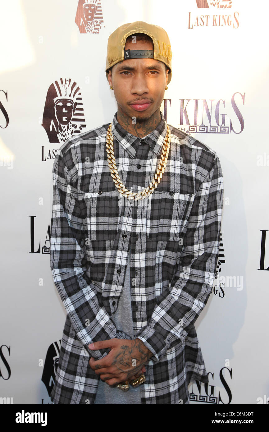 Tyga at the Exclusive Press Preview Of Tyga's Last Kings Flagship Store ...