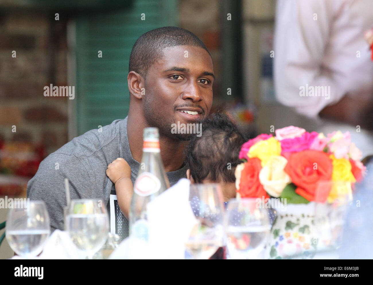 Reggie Bush, Lilit Avagyan and their baby daughter, Briseis having ...