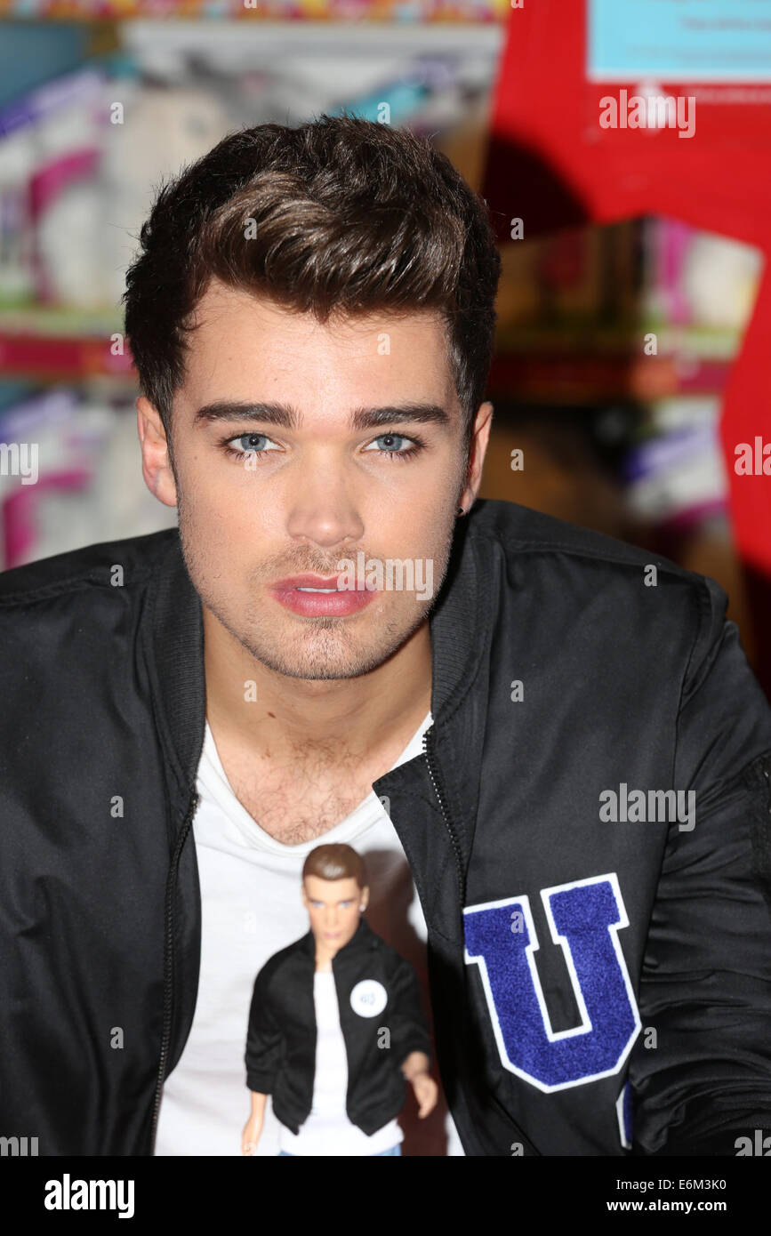 Union J attend Photocall before signing their Dolls at Hamleys Toy ...
