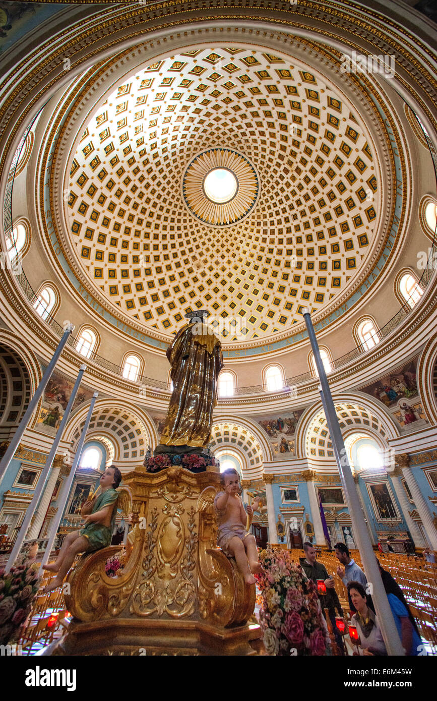 Mosta Dome Church High Resolution Stock Photography and Images - Alamy