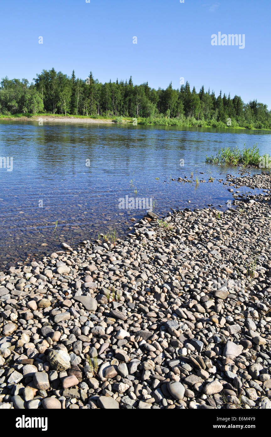 Stream pebble bed hi-res stock photography and images - Alamy