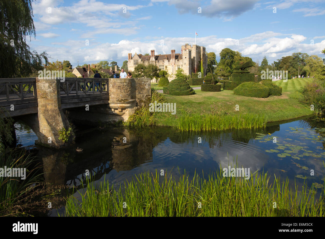 Hever Castle And Gardens Near Edenbridge Kent England UK Stock Hever Castle And Gardens Near Edenbridge Kent England UK Stock