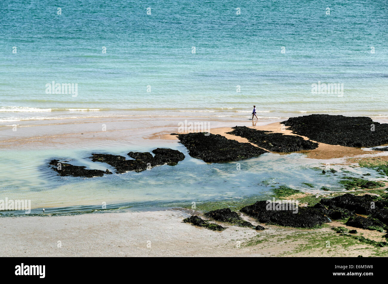 Louisa bay beach Stock Photo - Alamy