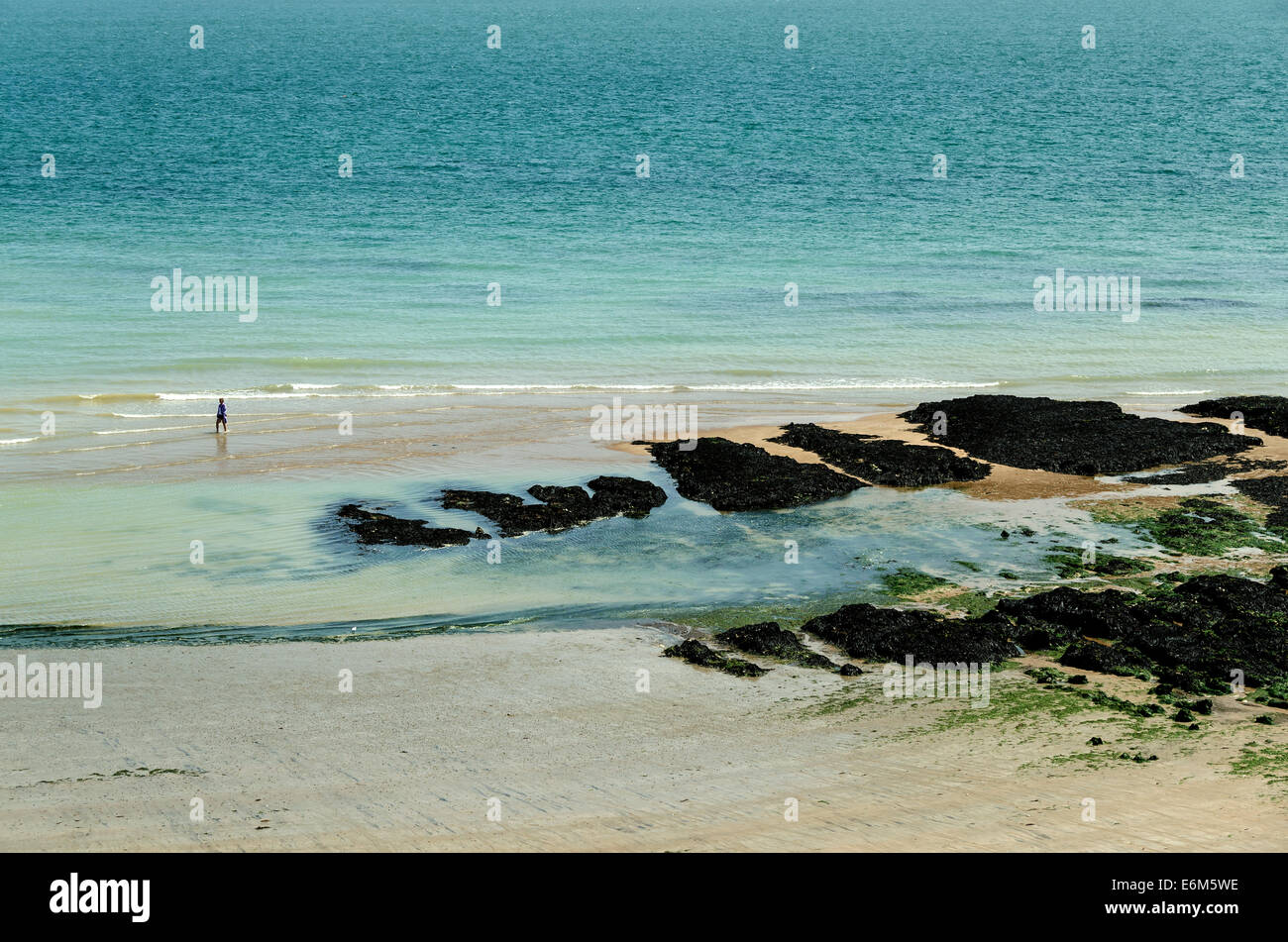 Louisa bay beach Stock Photo - Alamy