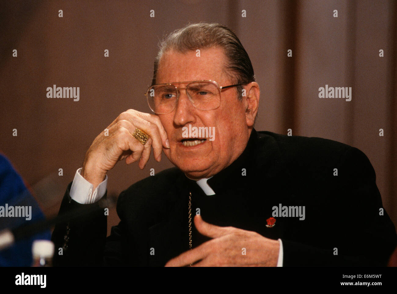 John cardinal oconnor hi-res stock photography and images - Alamy