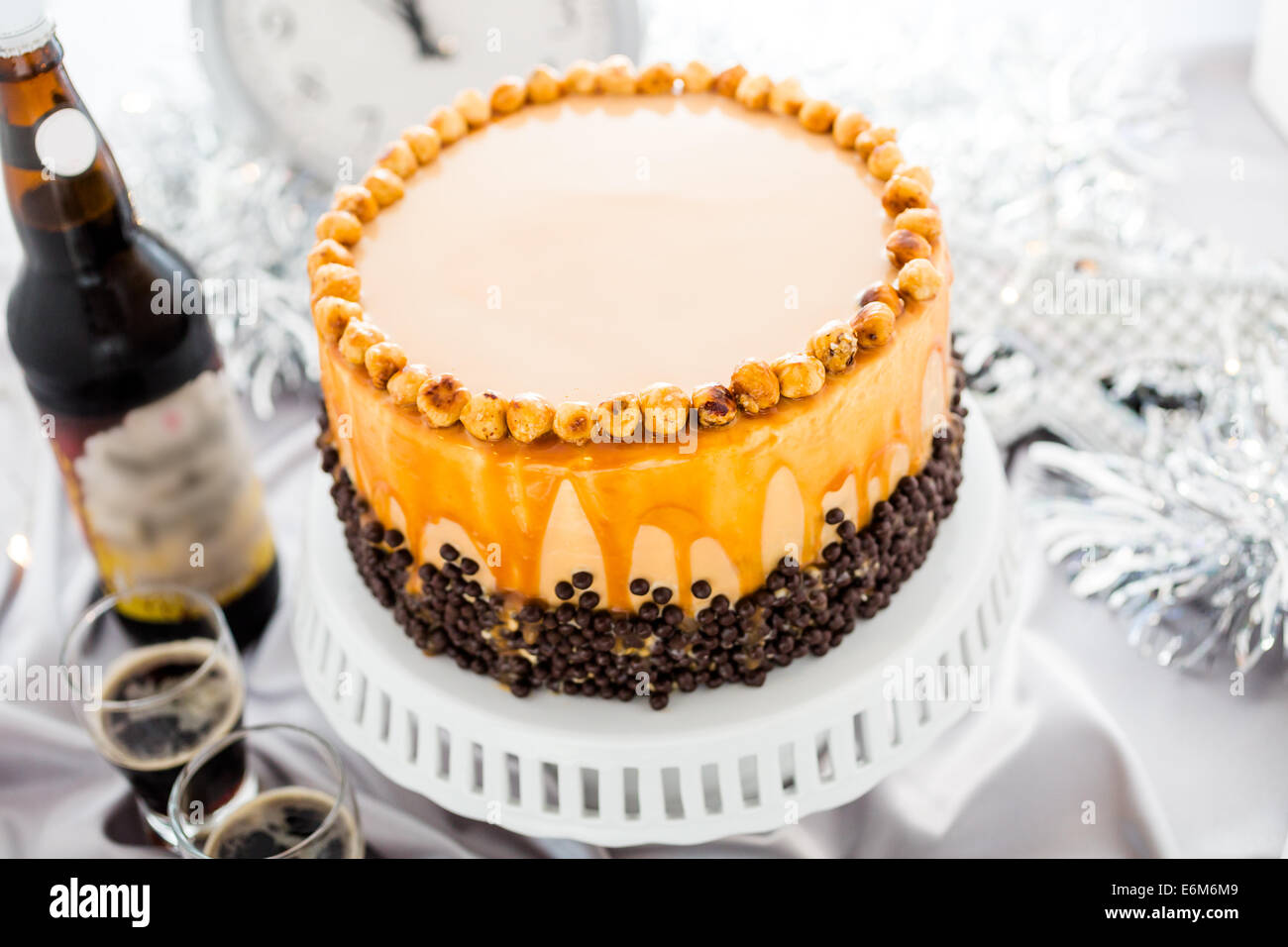 Heavenly hazelnut chocolate cake hi-res stock photography and images ...