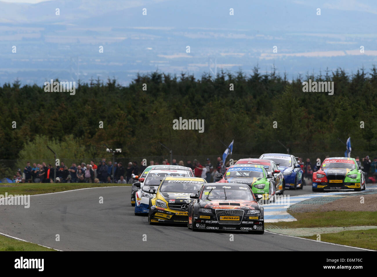 Rob Austin (GBR) Exocet Racing Audi A4 Stock Photo - Alamy
