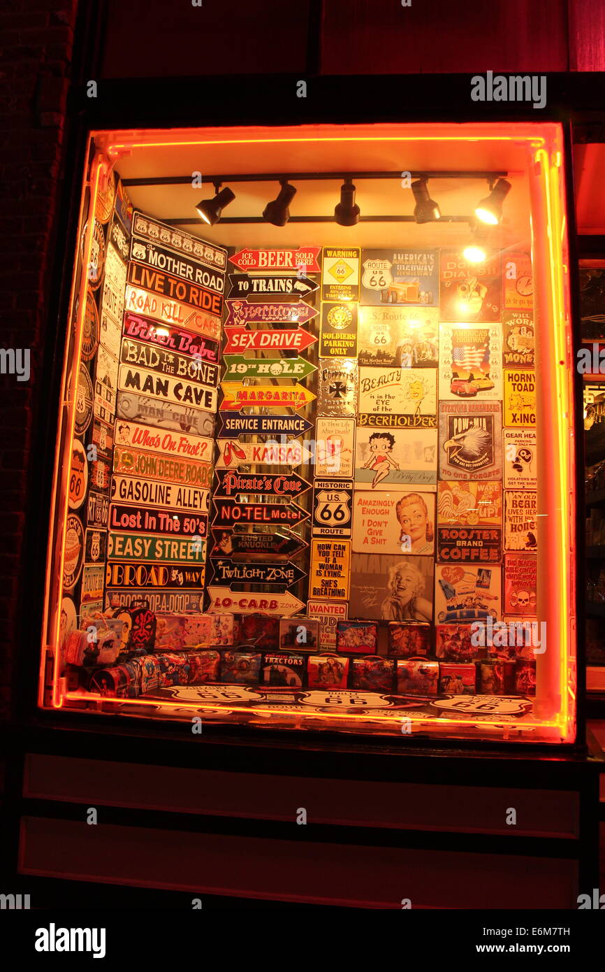 Williams Arizona Route 66 Stock Photo - Alamy