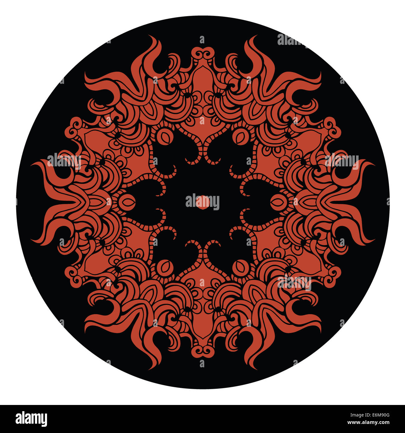 Mandala. Indian decorative pattern Stock Photo - Alamy