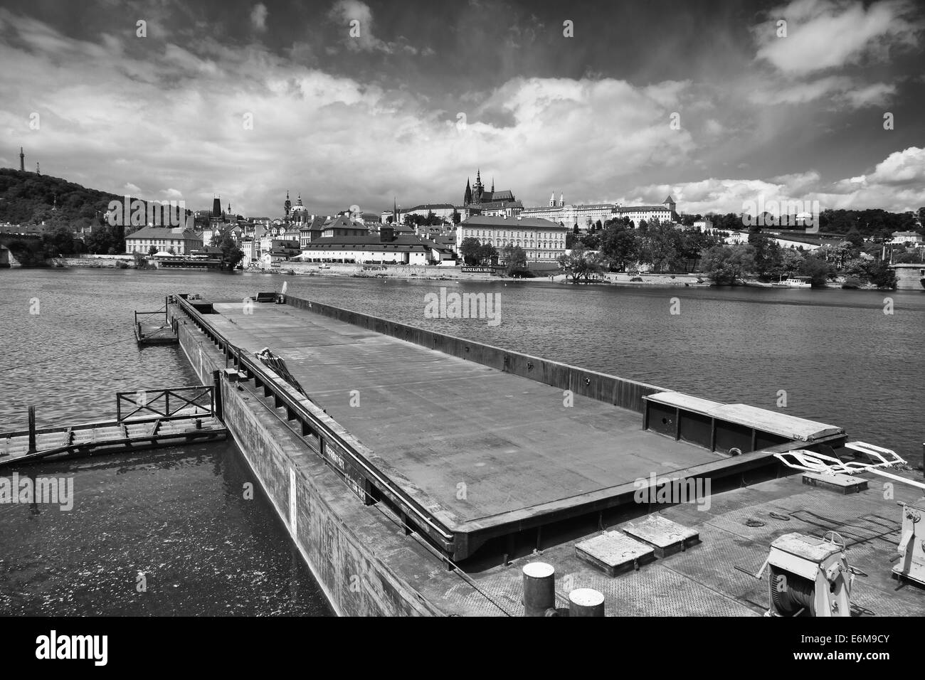 White tower prague castle hi-res stock photography and images - Alamy