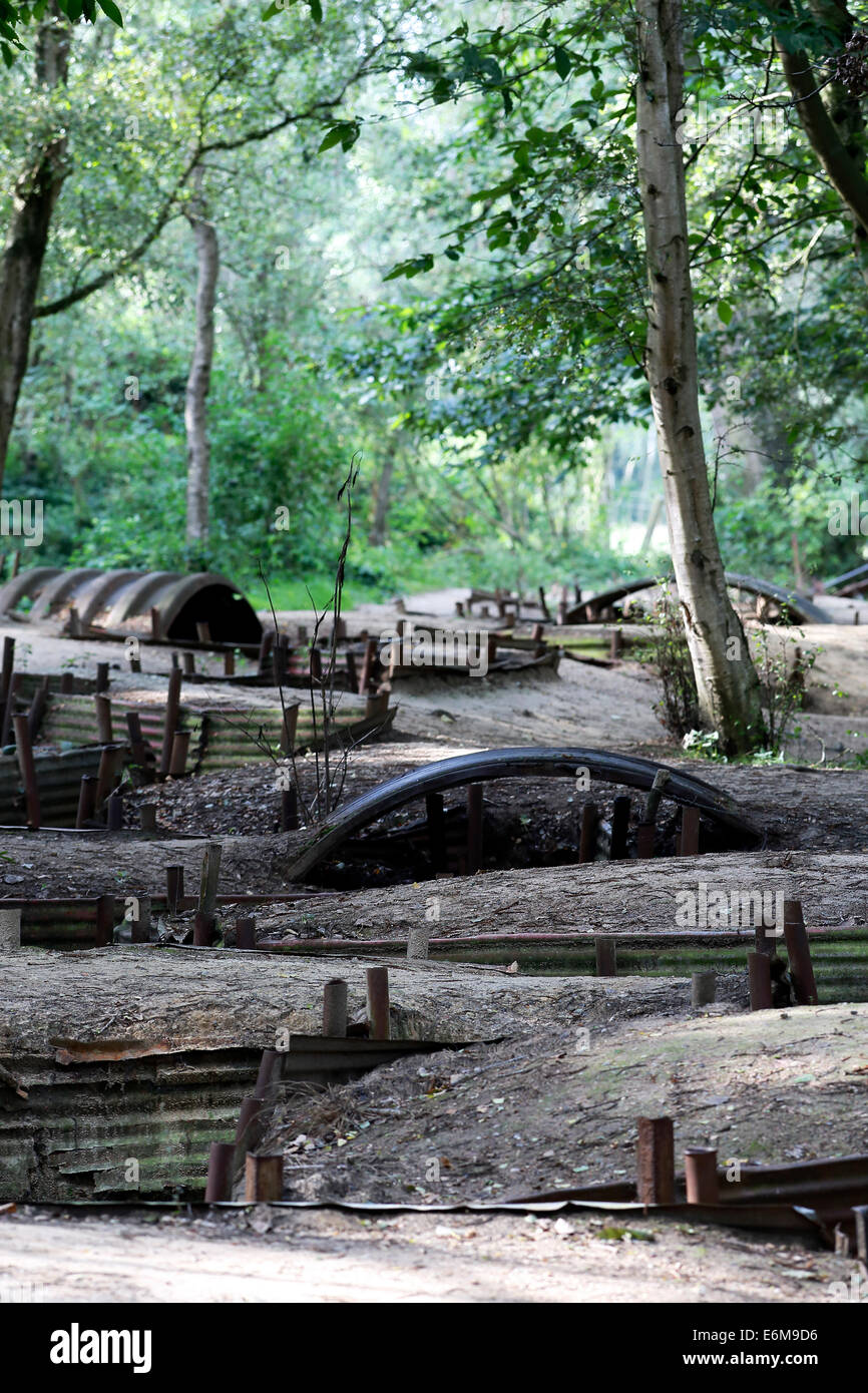 World war trenches hill 62 hi-res stock photography and images - Alamy