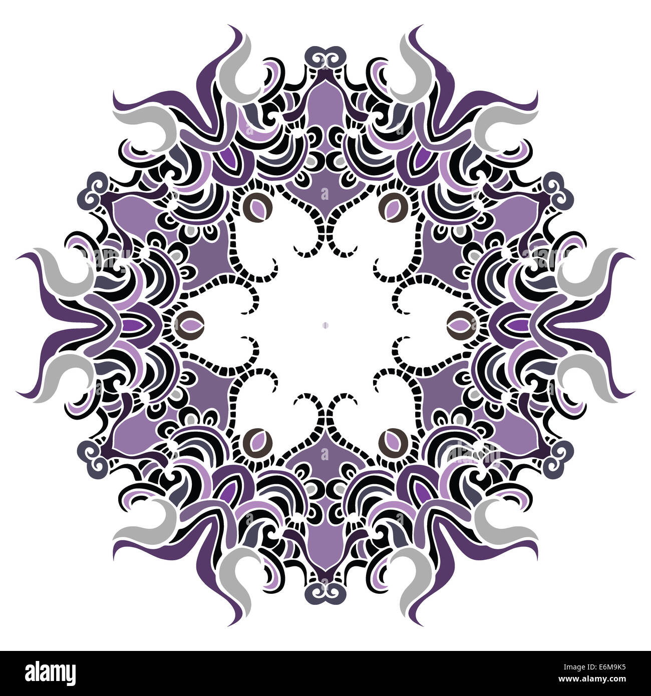 Mandala. Indian decorative pattern Stock Photo - Alamy