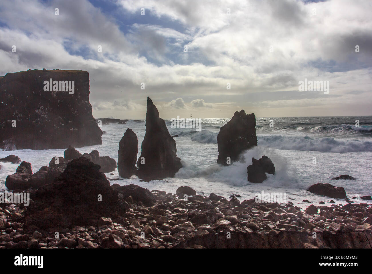 Basalt beach hi-res stock photography and images - Alamy