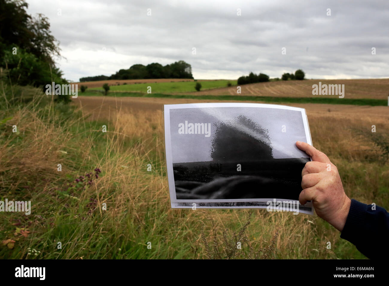Ww1 battlefield explosion hi-res stock photography and images - Alamy