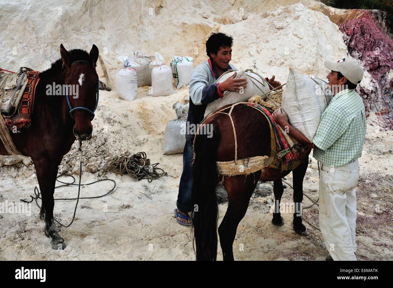 Route for extraction of soil in Cruzpata - CHACHAPOYAS . Department of ...