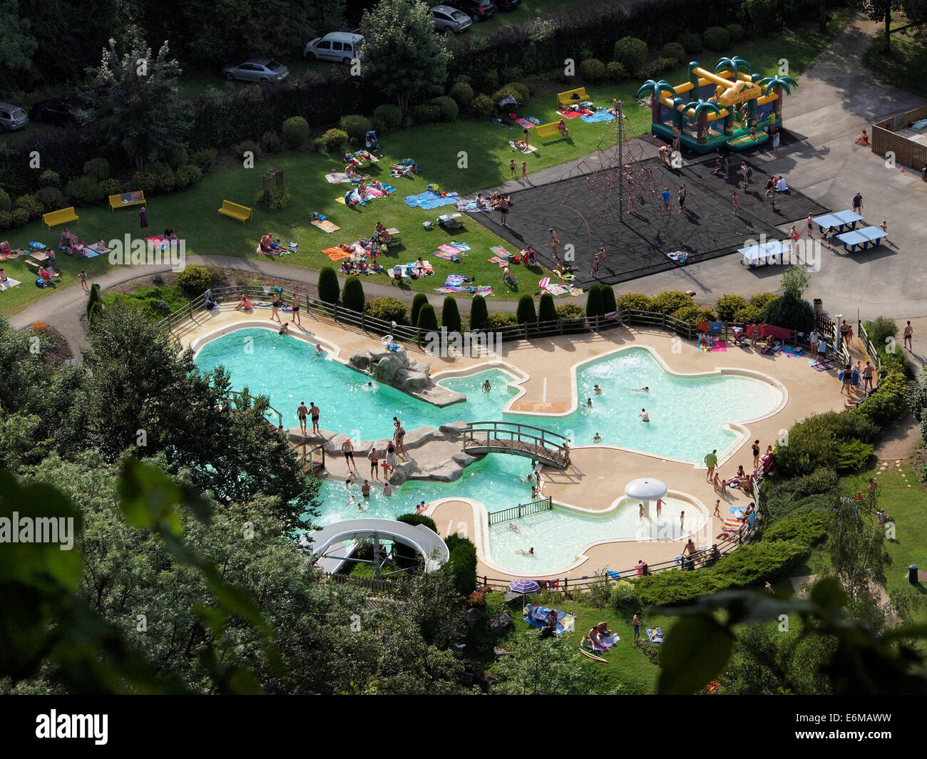 Camping france swimming pool High Resolution Stock Photography and ...