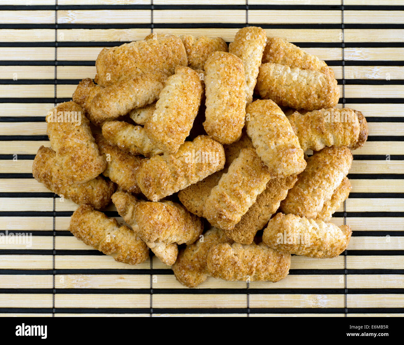 Traditional bulgarian home made cookies Stock Photo - Alamy