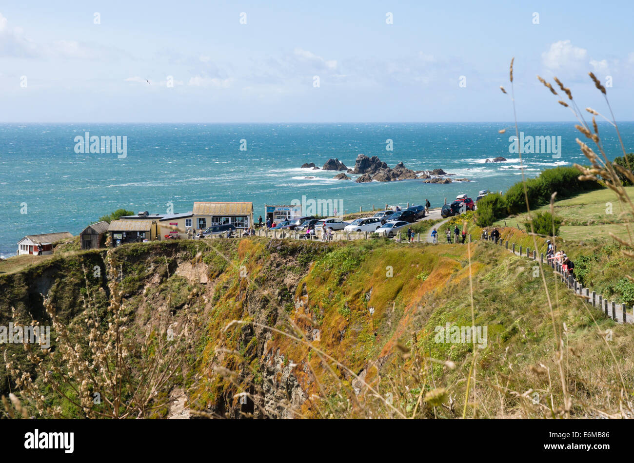 The Lizard Peninsula Cornwall england UK Polpeor Cafe on the most ...
