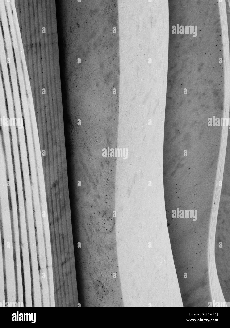 Dusan Dzamonja sculpture "SCULPTURE LXX - I" detail, 1970, marble ...