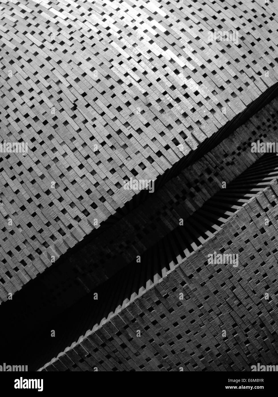 Dusan Dzamonja sculpture "SCULPTURE ALP-VIII" detail, 1988, aluminium ...