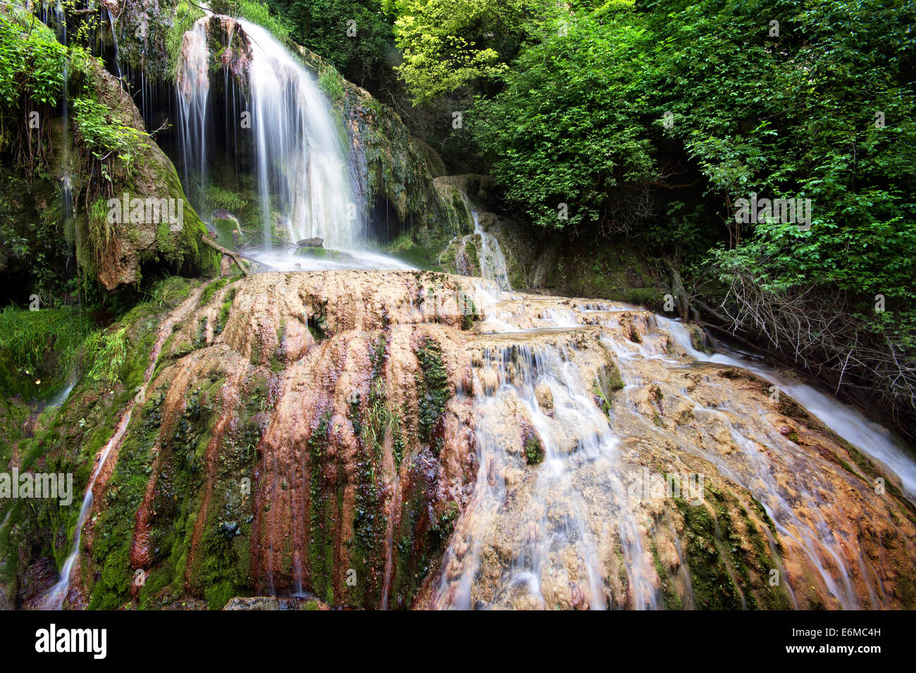 Krushuna's waterfalls, located in Bulgaria are the longest waterfalls ...