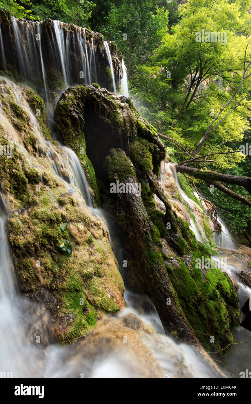 Krushuna's waterfalls, located in Bulgaria are the longest waterfalls ...