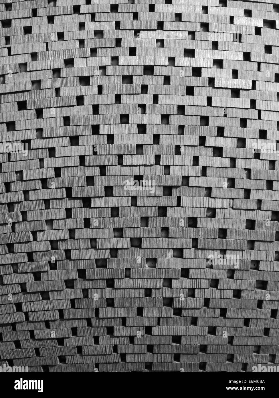 Dusan Dzamonja sculpture "SCULPTURE ALP-VIII" detail, 1988, aluminium ...