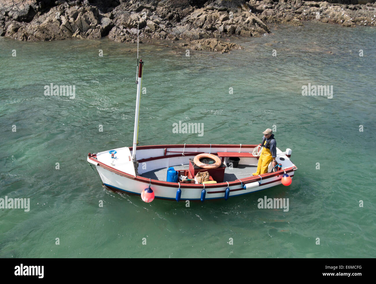 Boats in coverack harbour Coverack Lizard Cornwall England UK The Early ...