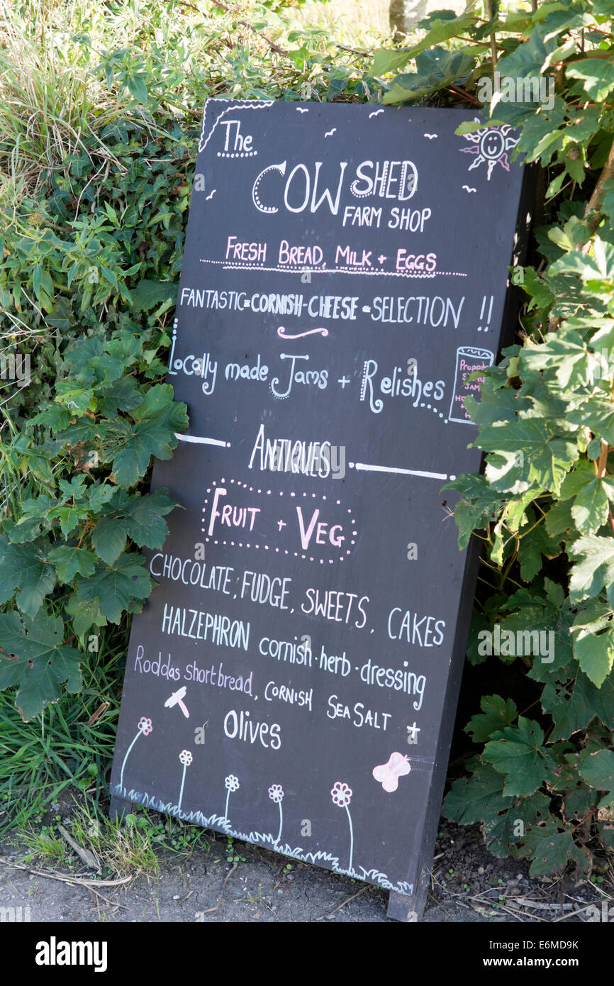 The Lizard Peninsula Cornwall england UK The Cow shed Farm shop lizard ...